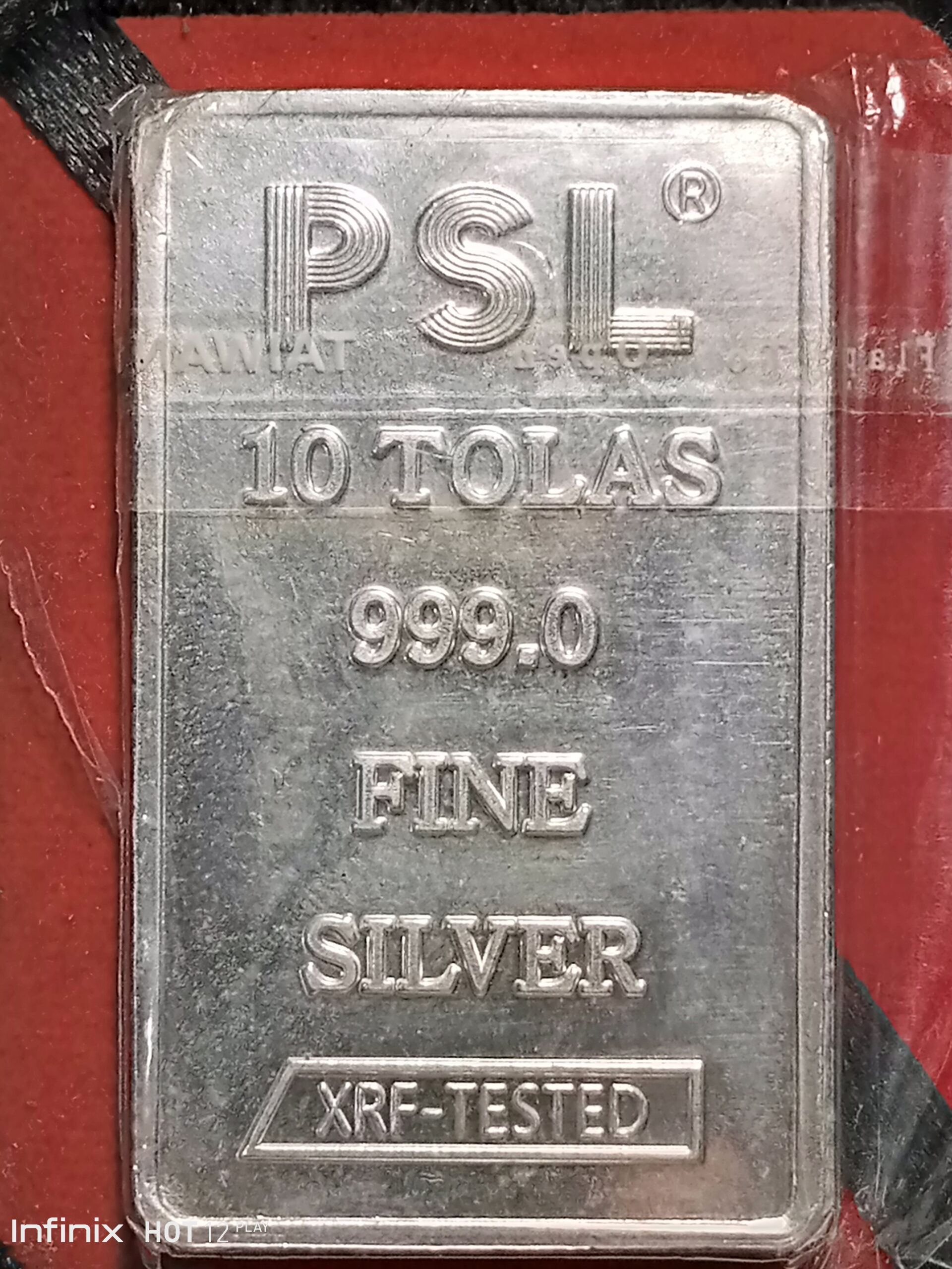 10 tola silver bar - Sonalist